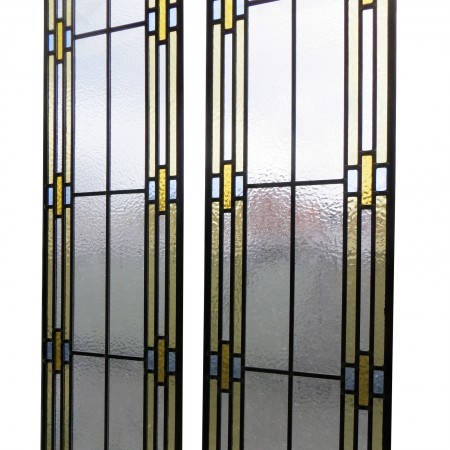 Traditional Contemporary Stained Glass Panels - From Period Home Style