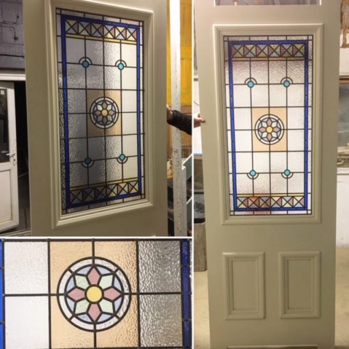 Bespoke Hardwood Arched Three Panel Door - Period Home Style