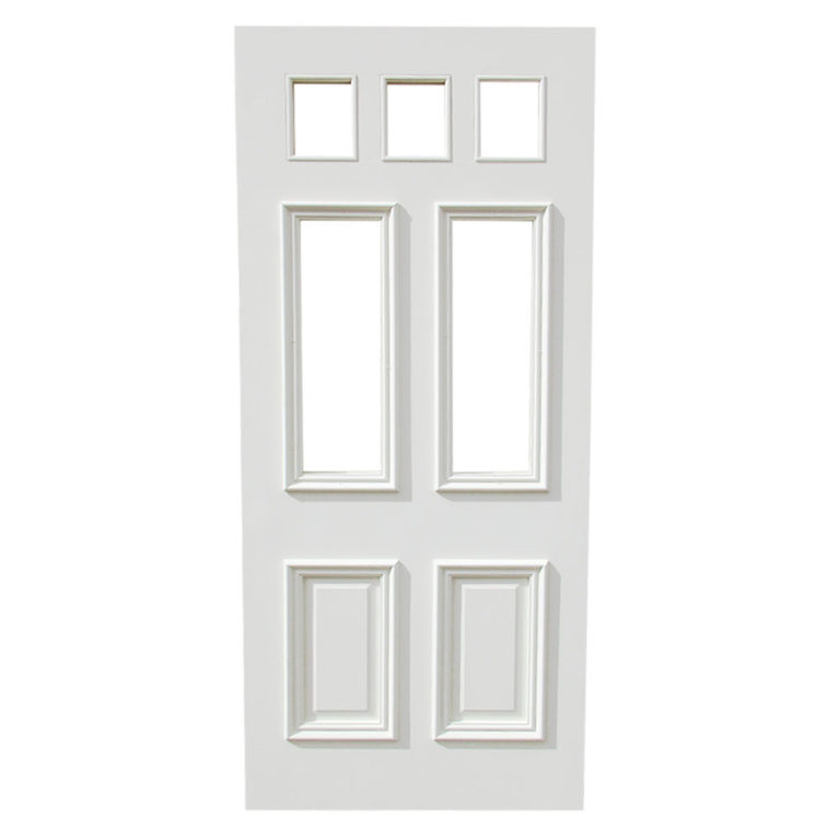 Bespoke Victorian Edwardian Hardwood 7 Panel Door - Period Home Style