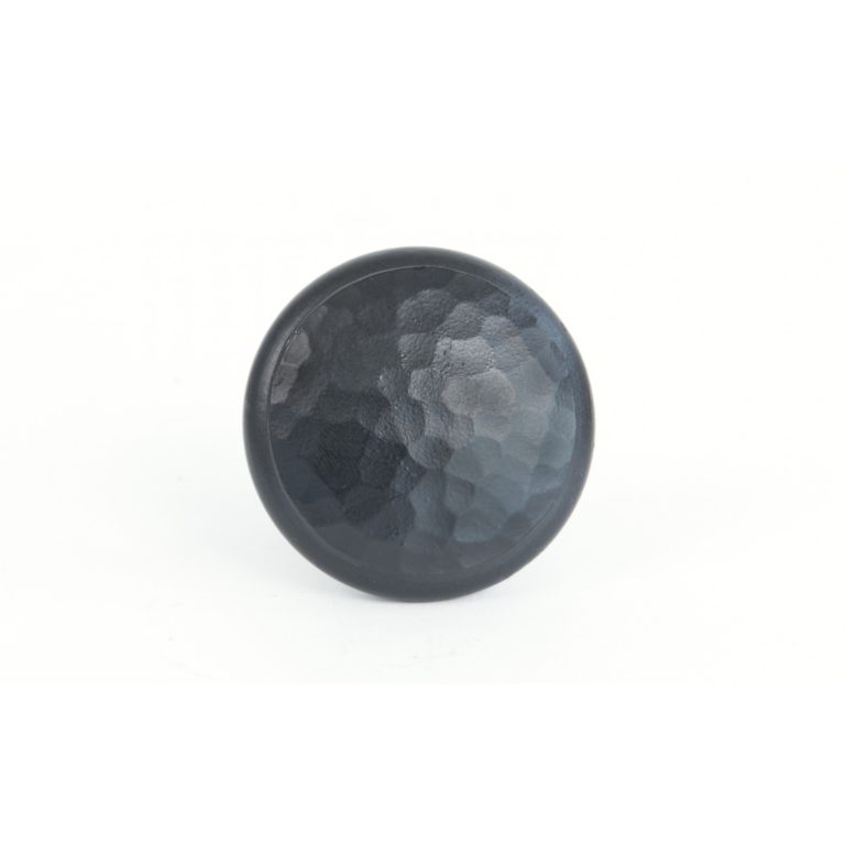 Black Beaten Cupboard Knob (Large) - From Period Home Style