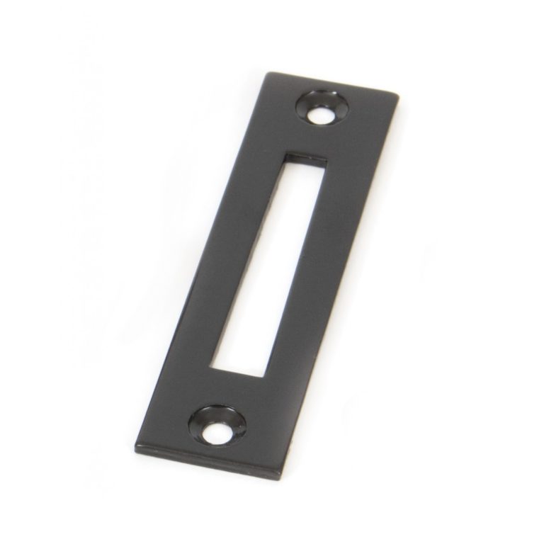 Black Mortice Plate - Window Ironmongery From Period Home Style