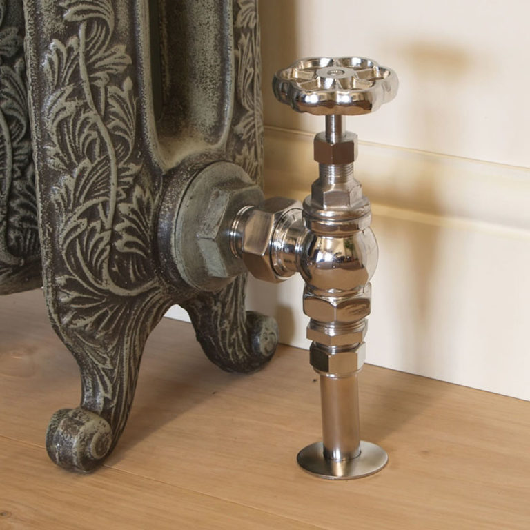 Carron Chrome Radiator Pipe Shroud - Period Home Style