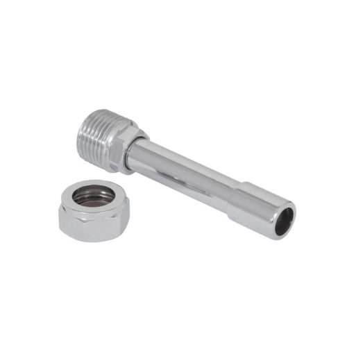 Carron Radiator Valve Tail Extension (Chrome Finish) - Period Home Style