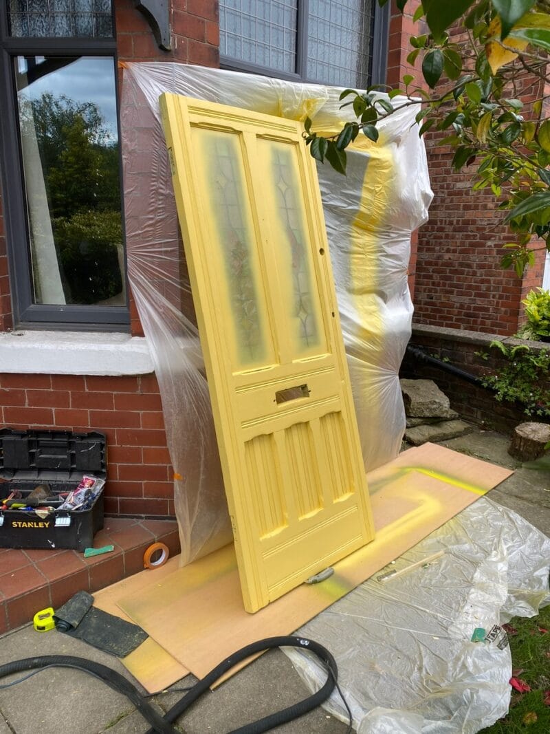 Bespoke Stained Supply & Restoration of Original Front Door & Frame ...